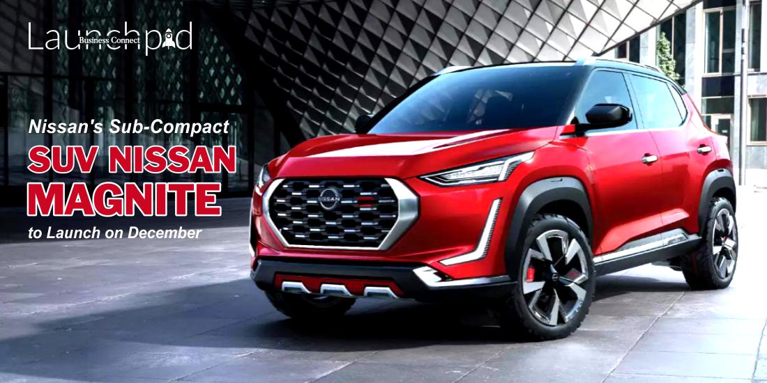 Nissan Sub-Compact SUV Nissan Magnite To Launch On December