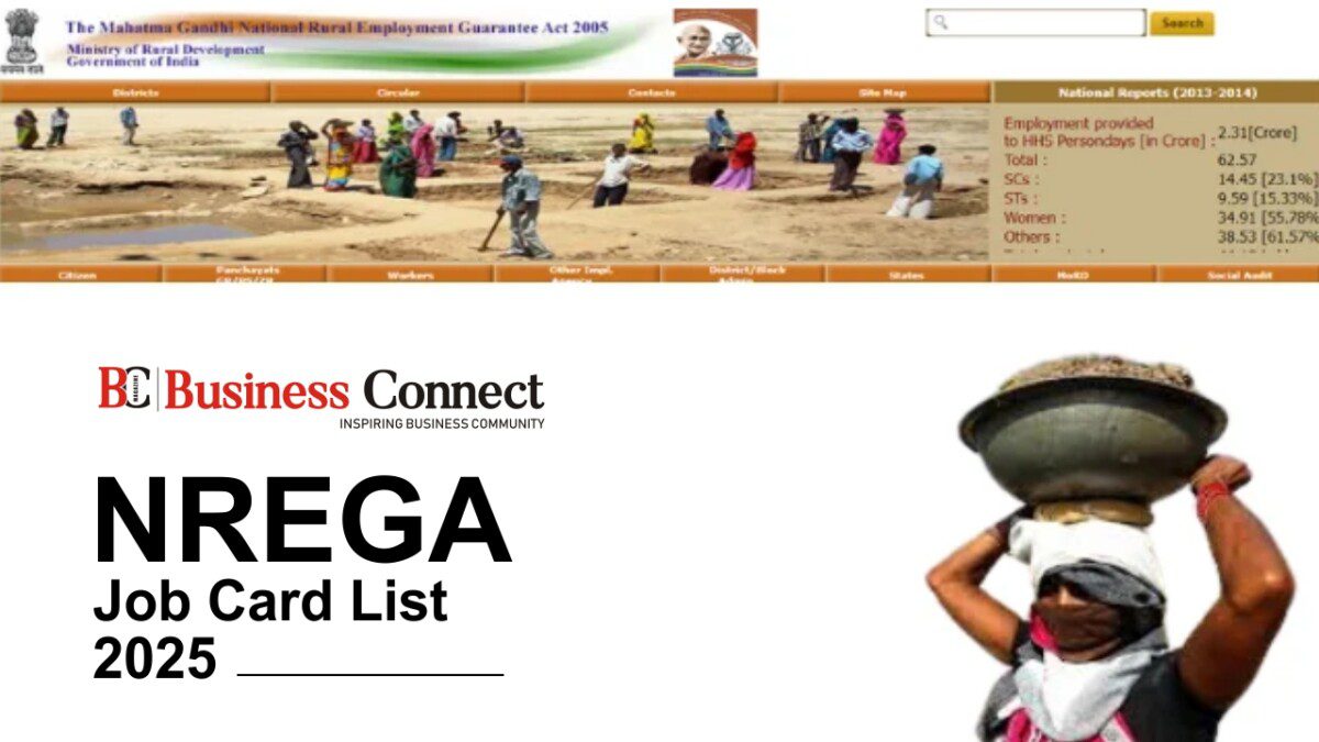 NREGA Job Card List 2025 - Business Connect Magazine