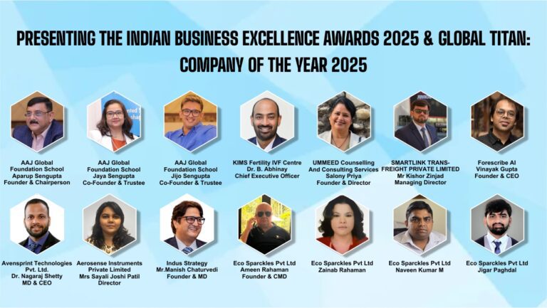 Presenting The Indian Business Excellence Awards 2025 & Global Titan ...