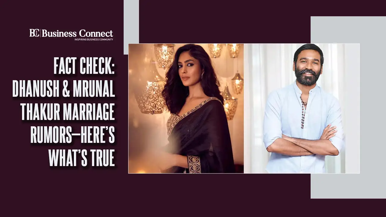 Fact Check: Dhanush & Mrunal Thakur Marriage Rumors—Here’s What’s True ...