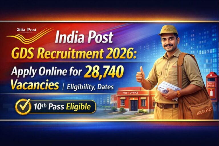 India Post GDS Recruitment 2026: Apply Online For 28,740 Vacancies ...