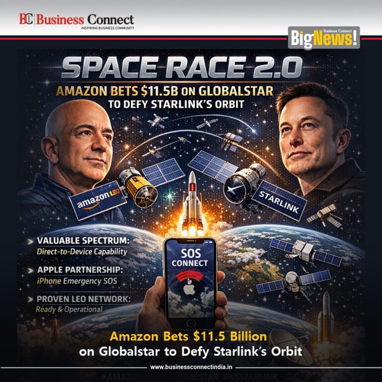 Space Race 2.0: Amazon’s $11.5B Globalstar Bet Vs Starlink Explained